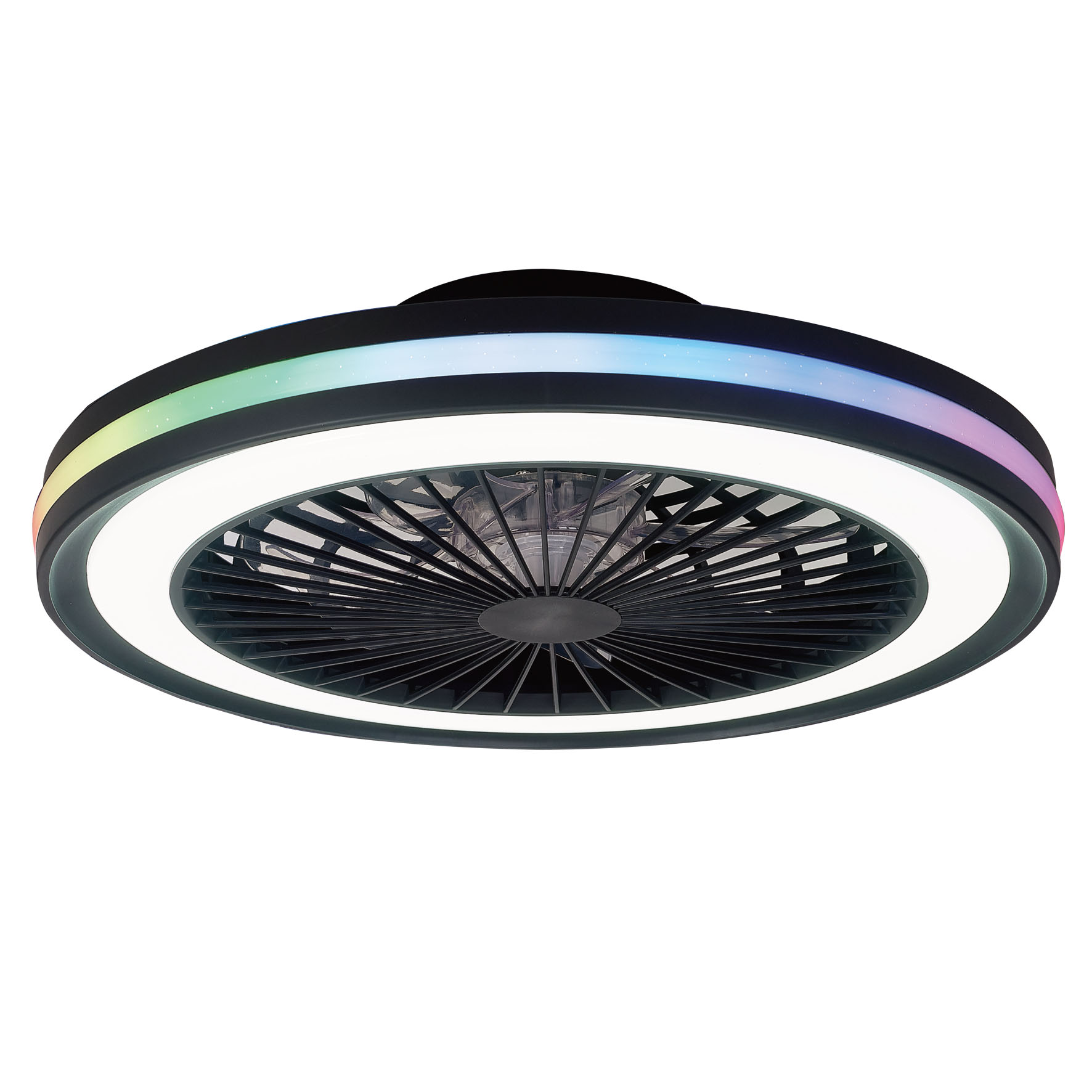 Ribbon Modern Ceiling Fan Light with remote control | LACLED